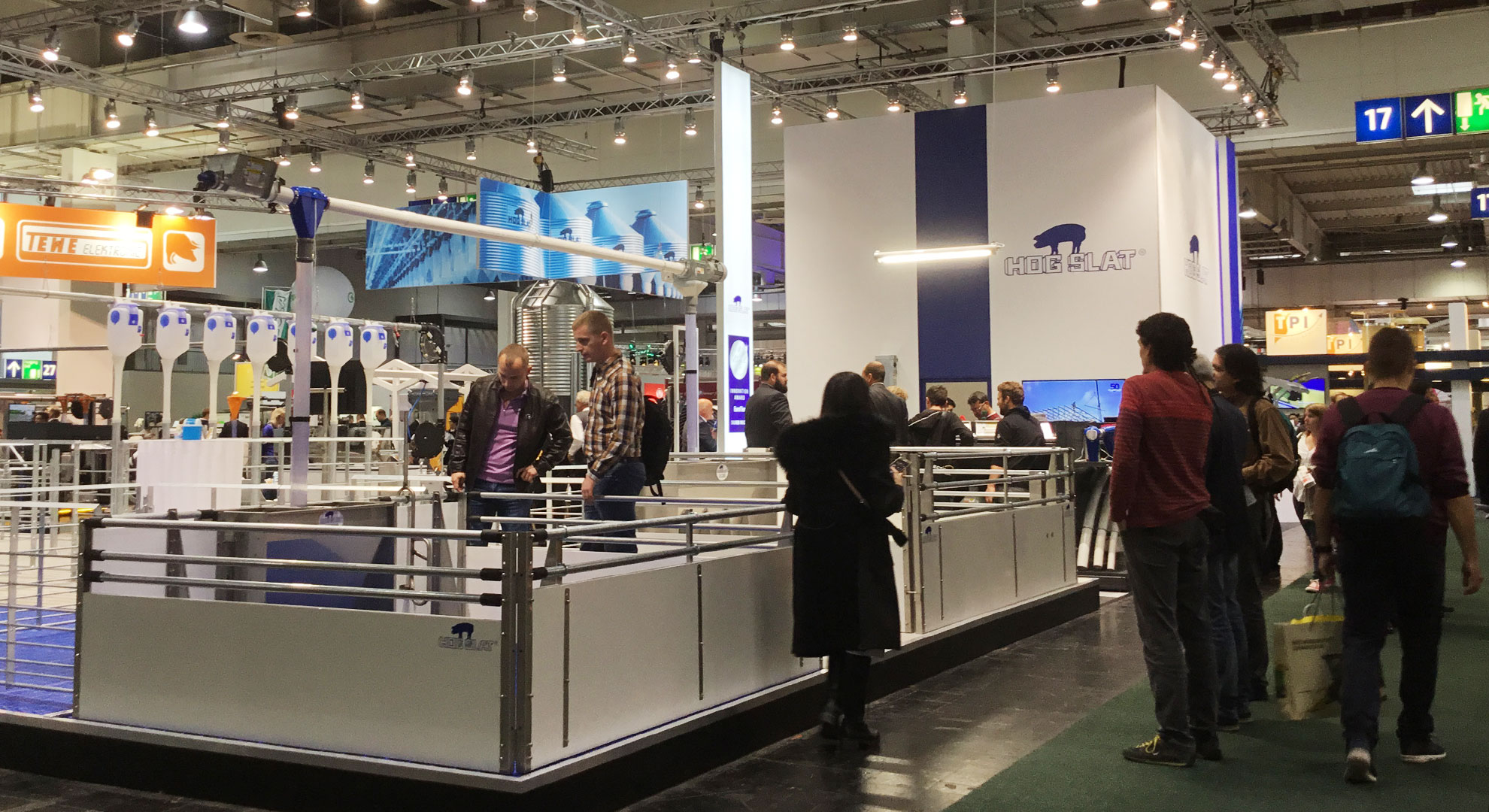 EuroTier 2018 - Reportages - 3trois3, Le site de la filière porc