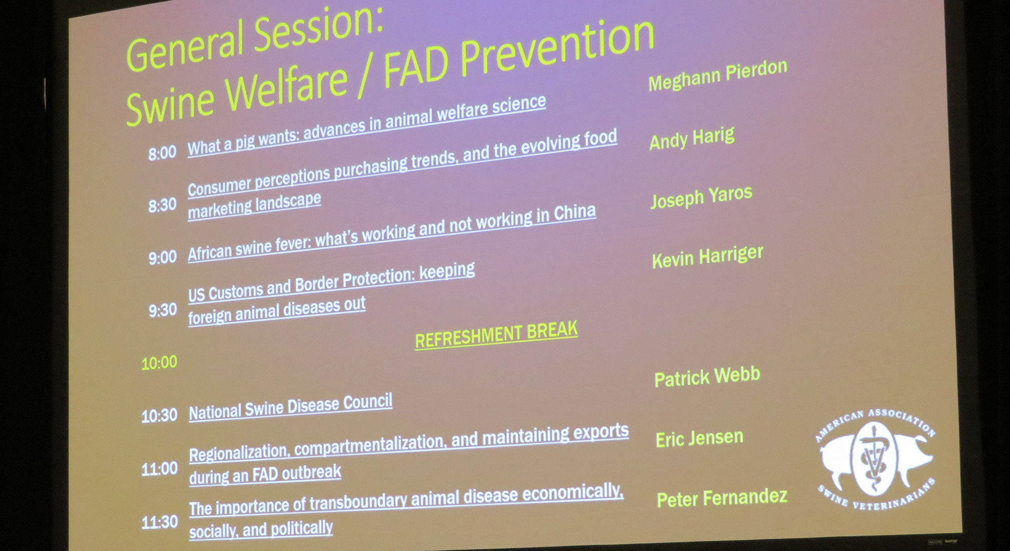 AASV 2020 - Reportages - 3trois3, Le site de la filière porc